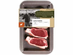 Biologische Lams kotelet