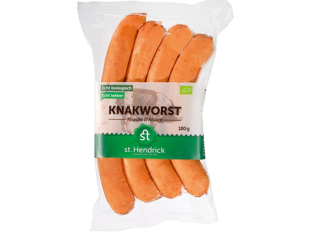 Biologische Knakworst Varken en Rund