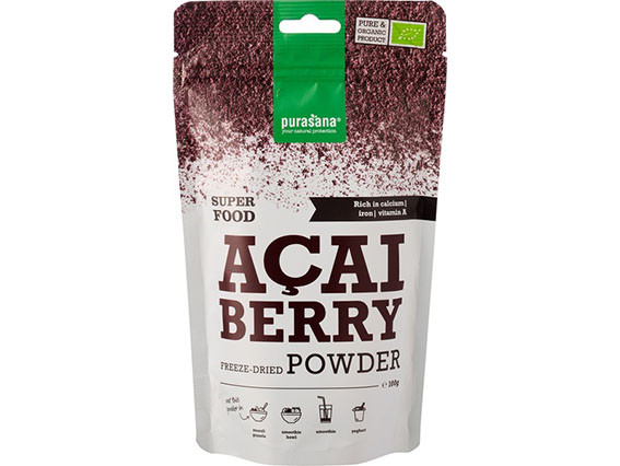 Biologische Açai-bessen poeder